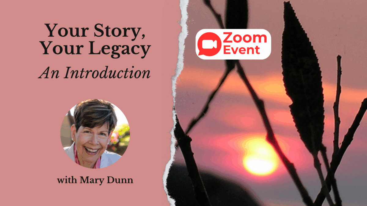Your Story, Your Legacy: An Introduction | Siena Retreat Center